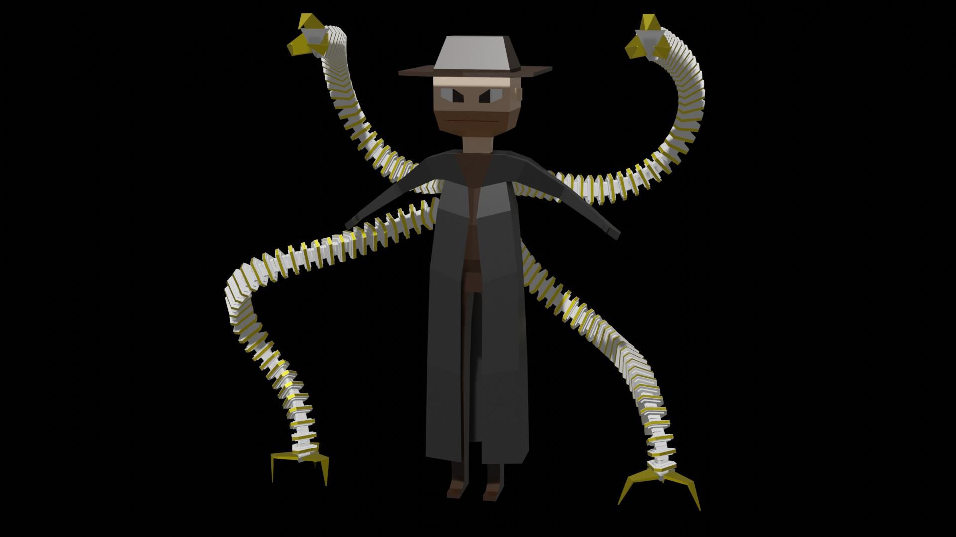 3D Dr Octavius Lowpoly - TurboSquid 1920896