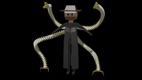 3D Dr octavius lowpoly - TurboSquid 1920896
