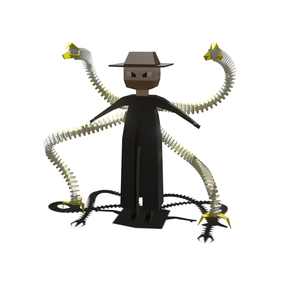 3D Dr Octavius Lowpoly - TurboSquid 1920896