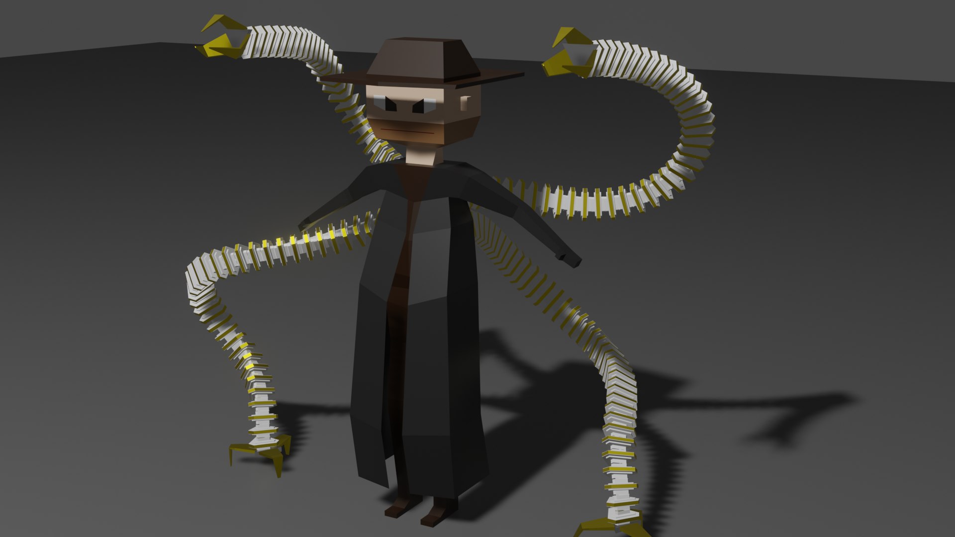 3D Dr Octavius Lowpoly - TurboSquid 1920896