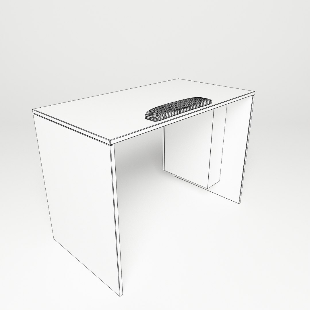 Manicure Table 3d Model