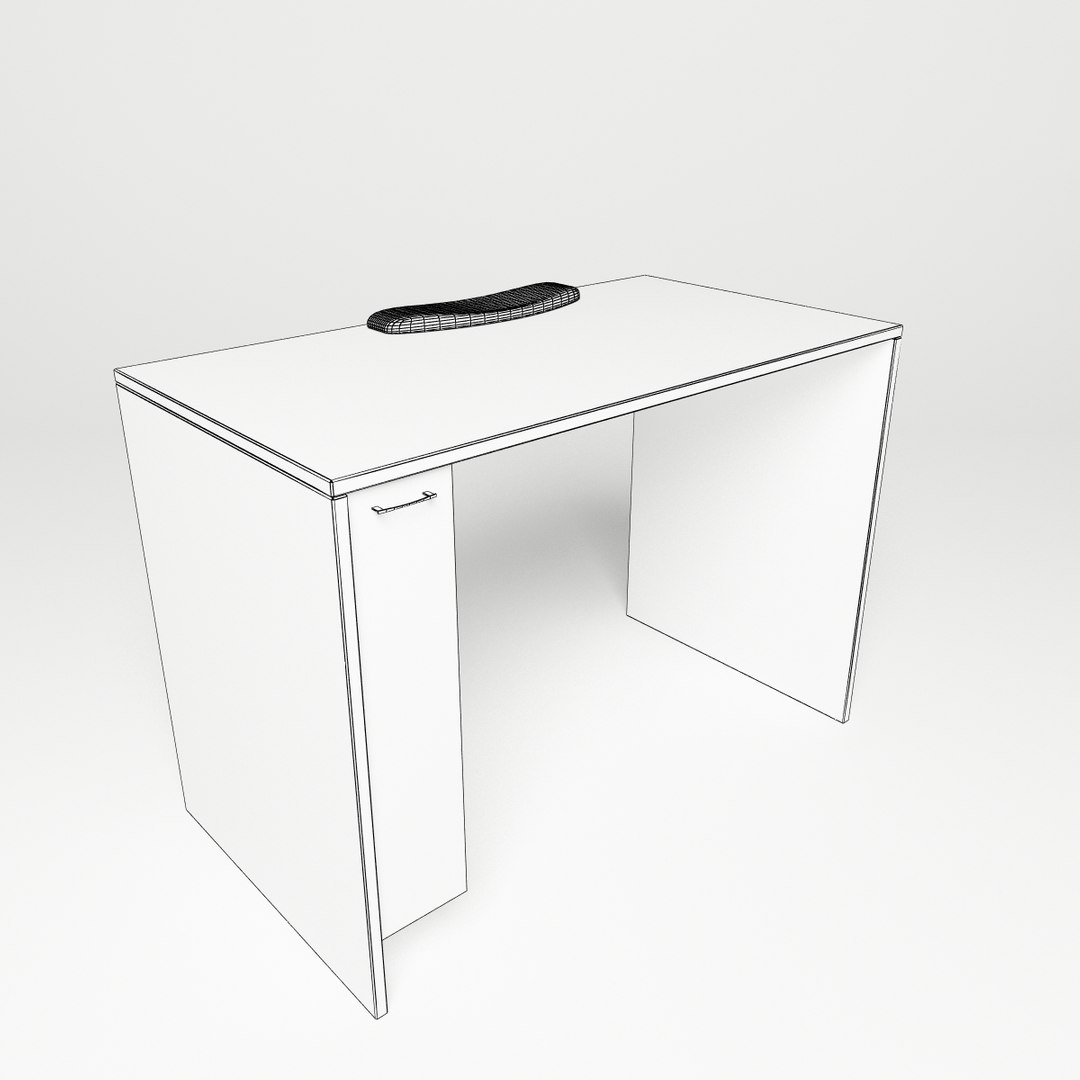 Manicure Table 3d Model