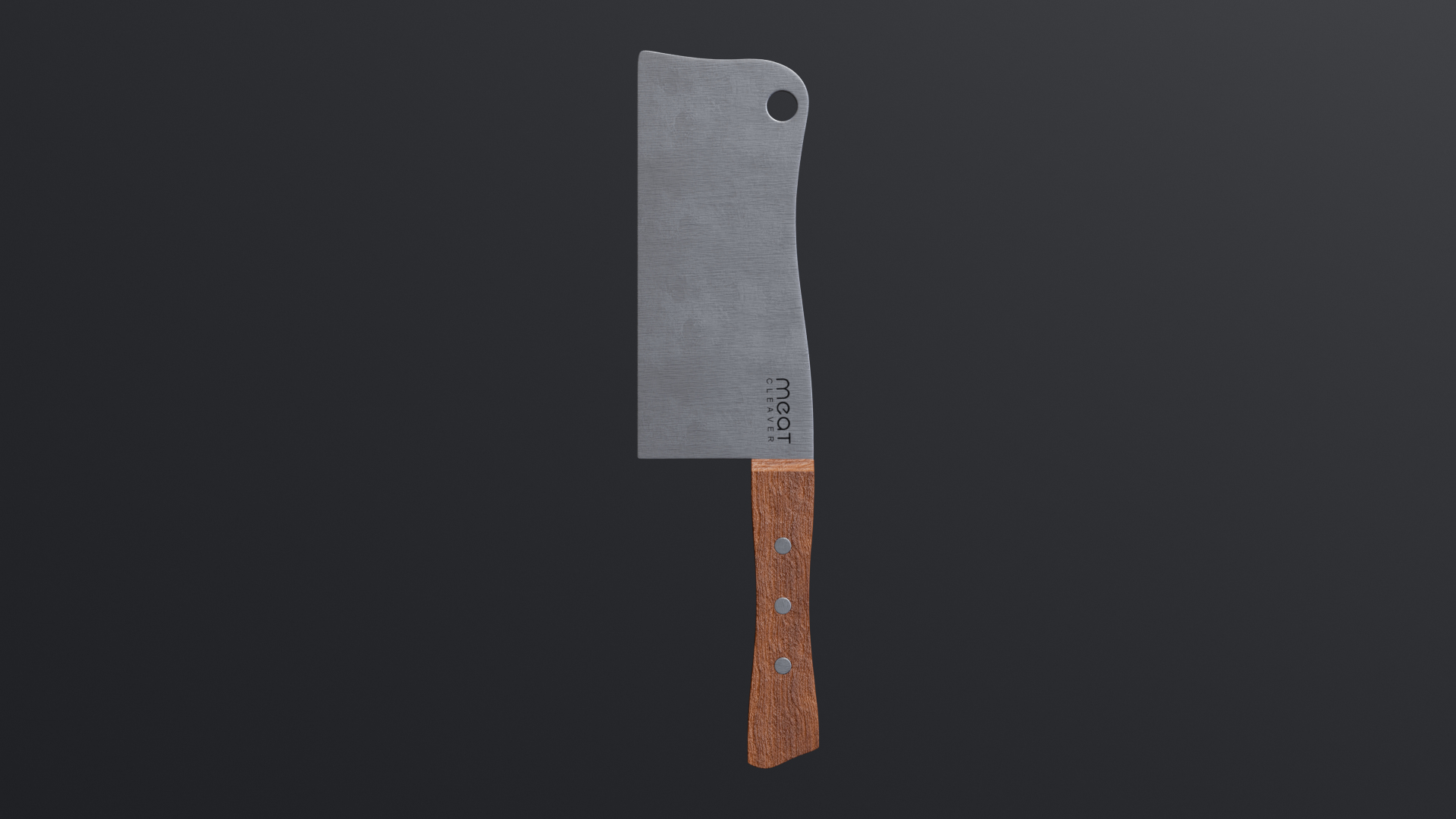 3D meat cleaver - TurboSquid 1553588