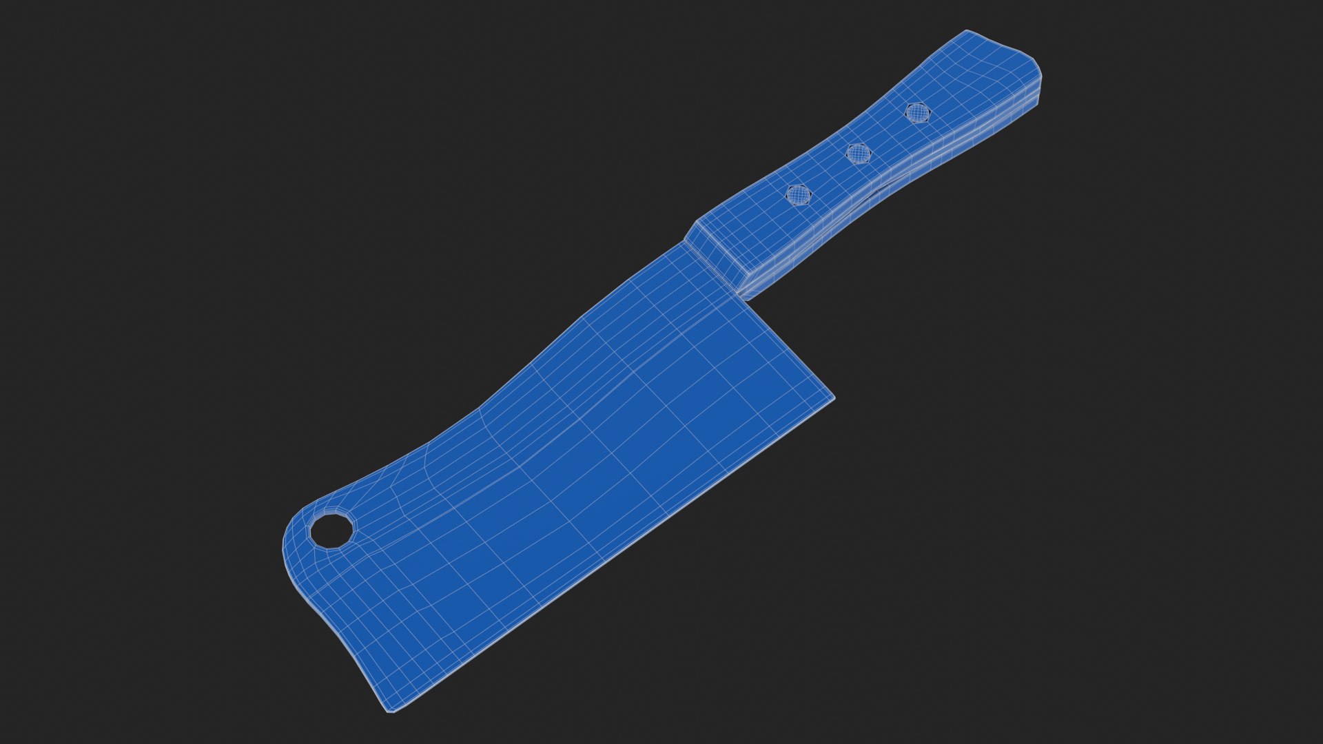 3D meat cleaver - TurboSquid 1553588