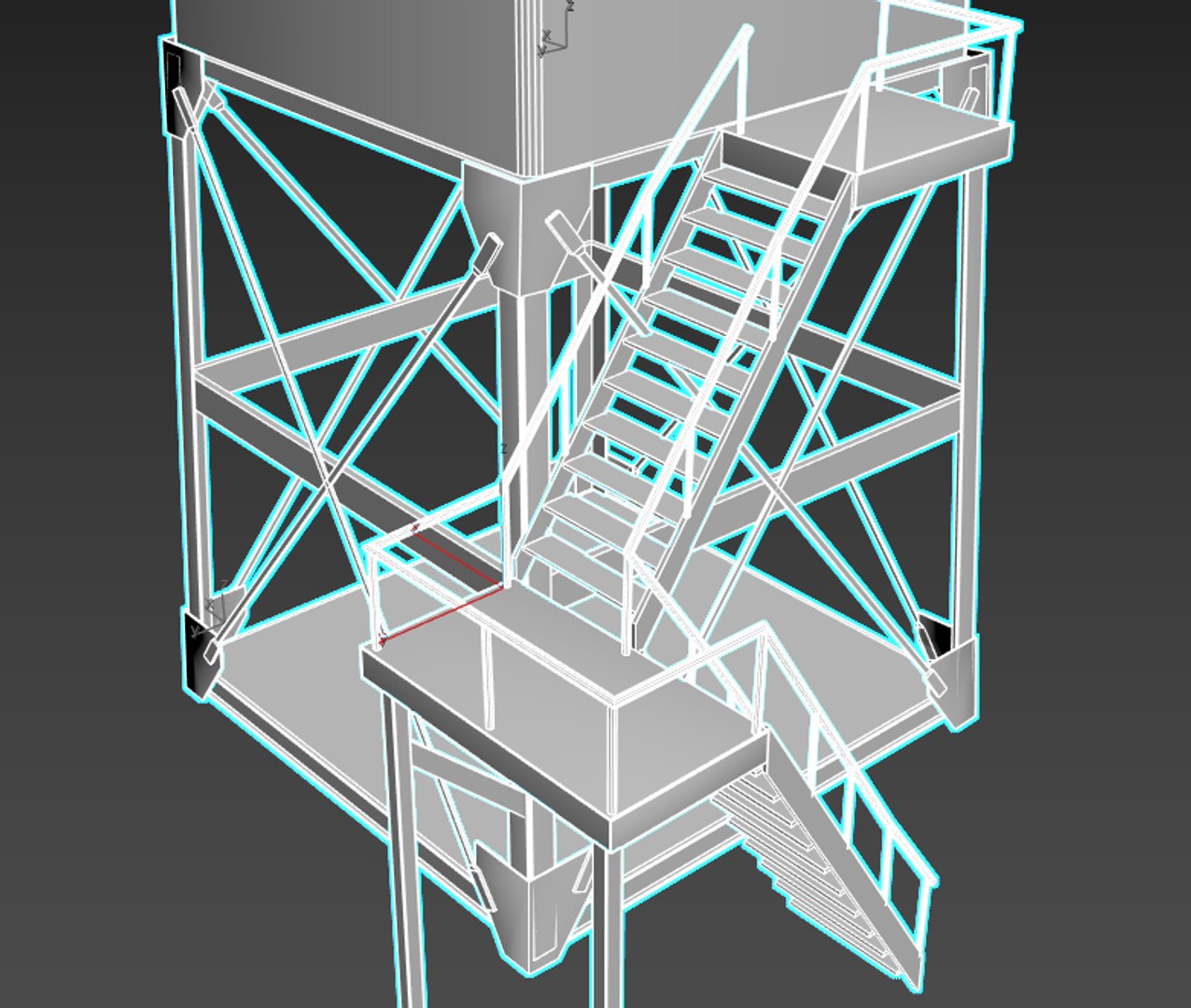 Metal lighthouse 3D model - TurboSquid 1678566