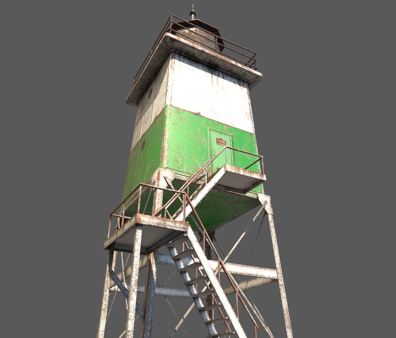 Metal lighthouse 3D model - TurboSquid 1678566
