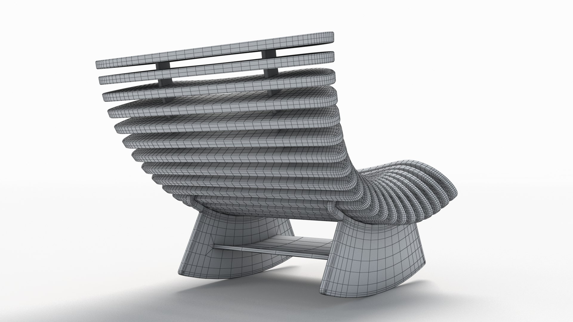3D Parametric Rocking Chair - TurboSquid 2392896
