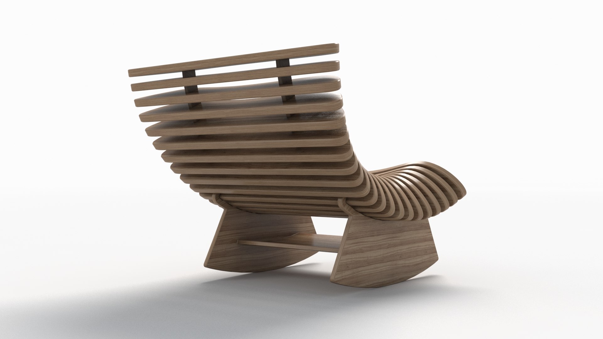 3D Parametric Rocking Chair - TurboSquid 2392896
