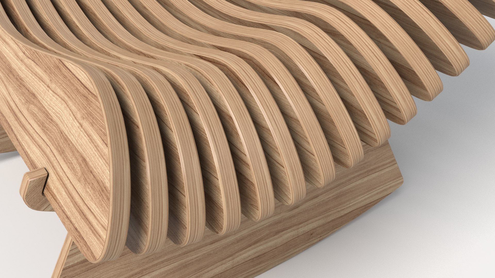 3D Parametric Rocking Chair - TurboSquid 2392896