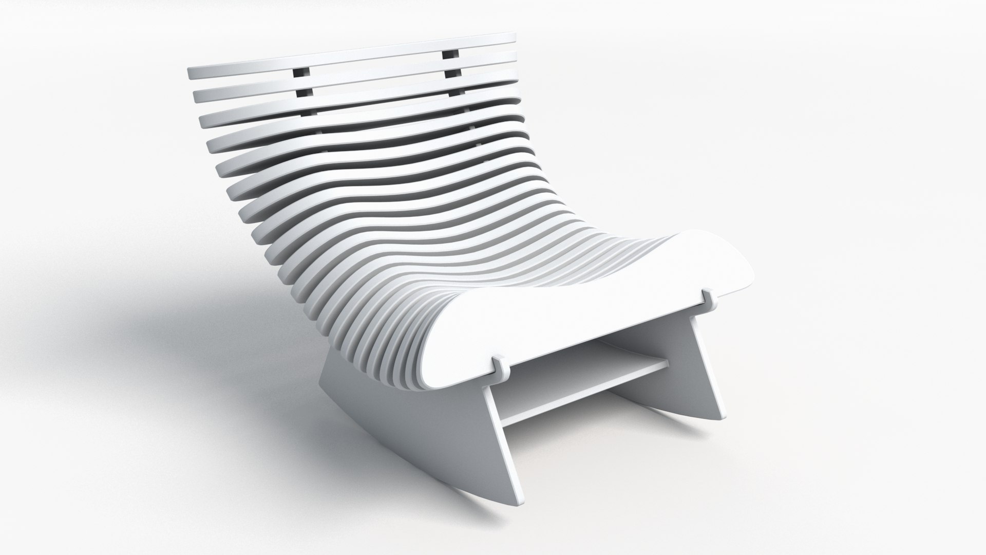 3D Parametric Rocking Chair - TurboSquid 2392896