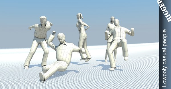 Animated Crowd 3D Models for Download | TurboSquid