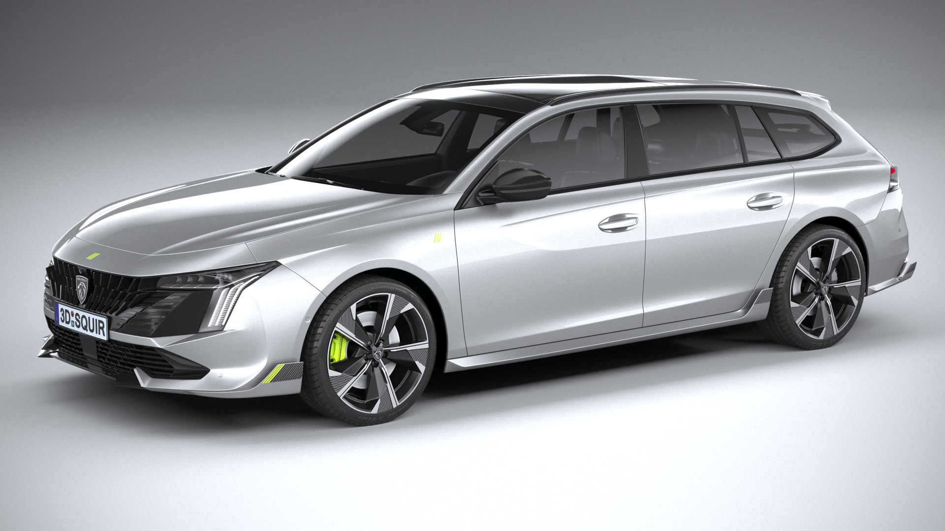 Peugeot 508 SW PSE 2023 model - TurboSquid 2056041