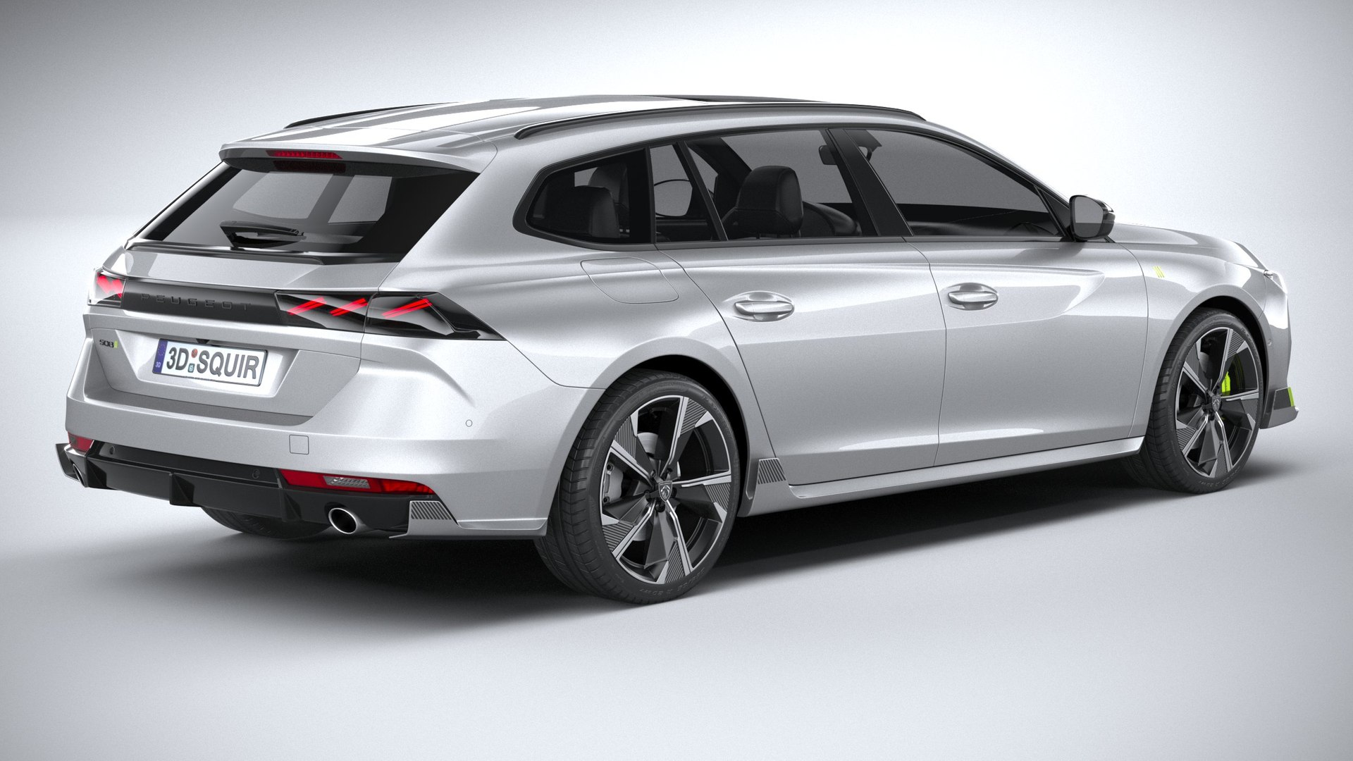 Peugeot 508 SW PSE 2023 model - TurboSquid 2056041