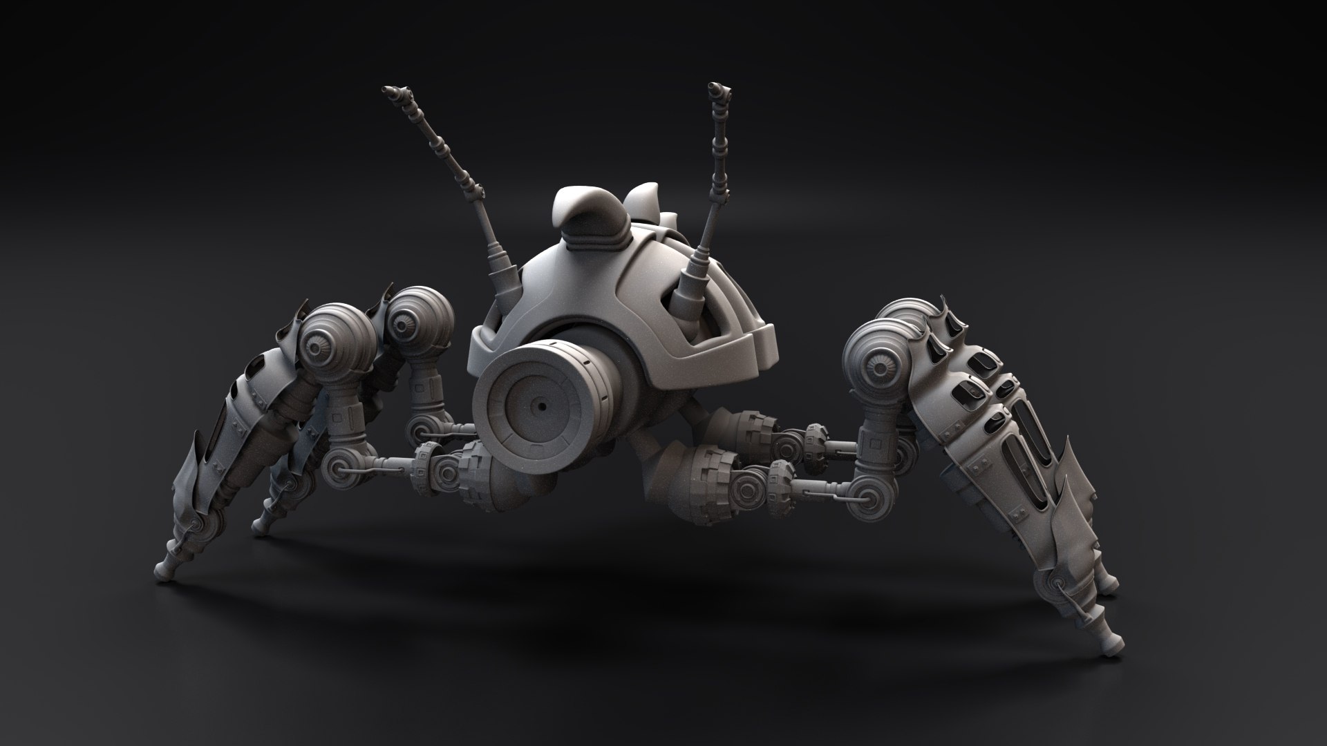 Spider Camera Robot 3D Model - TurboSquid 1928395