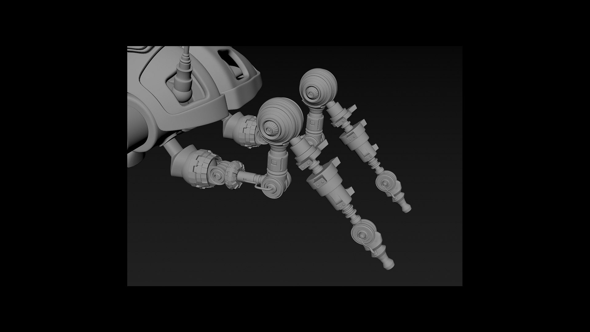 Spider Camera Robot 3D Model - TurboSquid 1928395