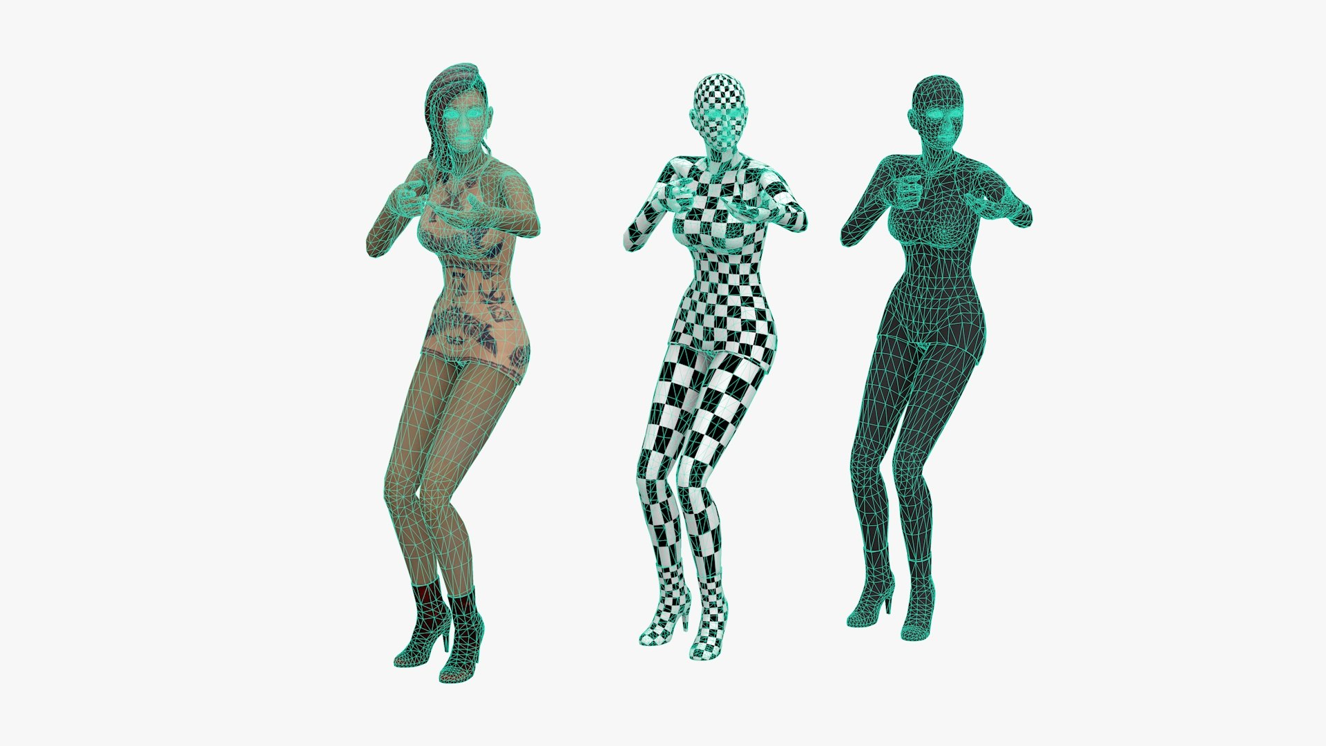 Dance Woman V3 3D Model - TurboSquid 1861941