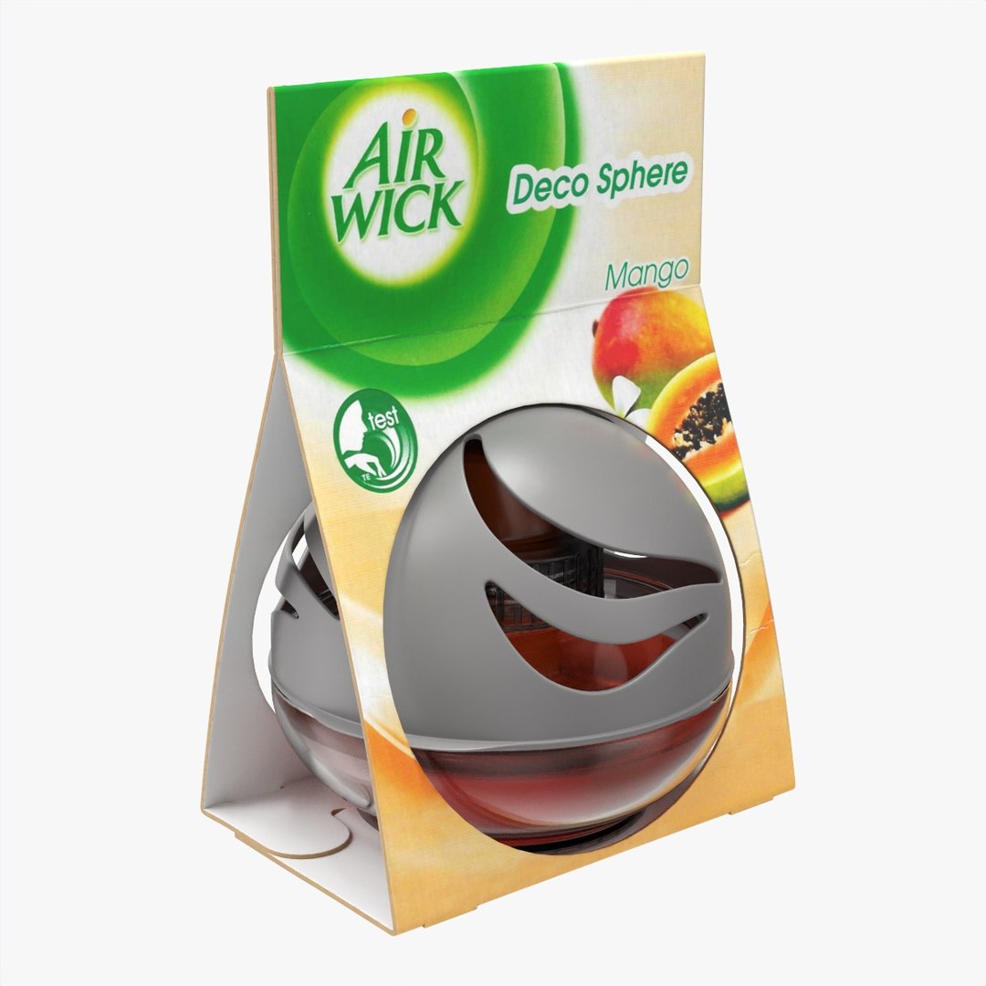 3D model Air Wick Deco Sphere Air Refresher mango - TurboSquid 1841281