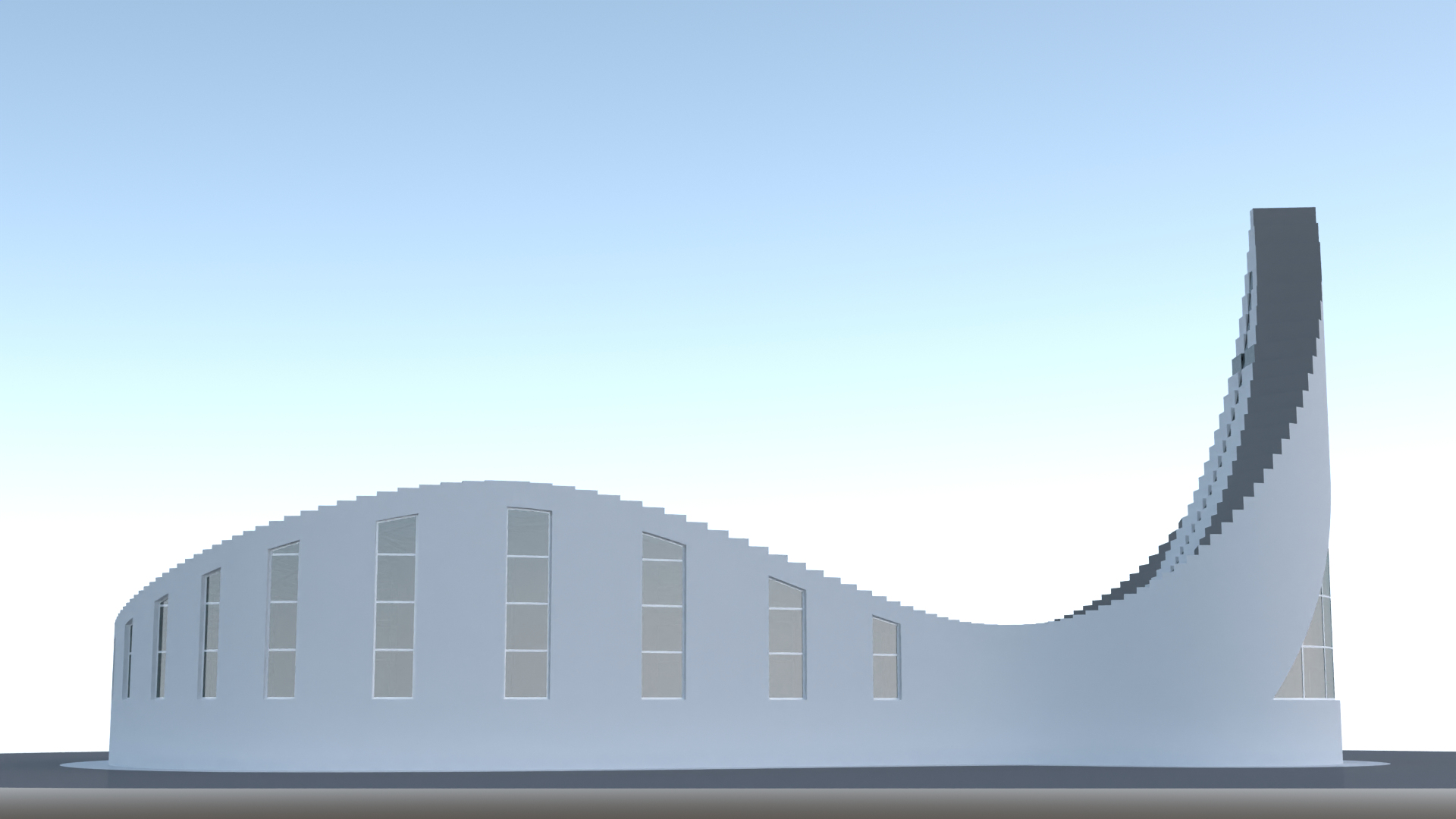 3D Modern Church - TurboSquid 1904505