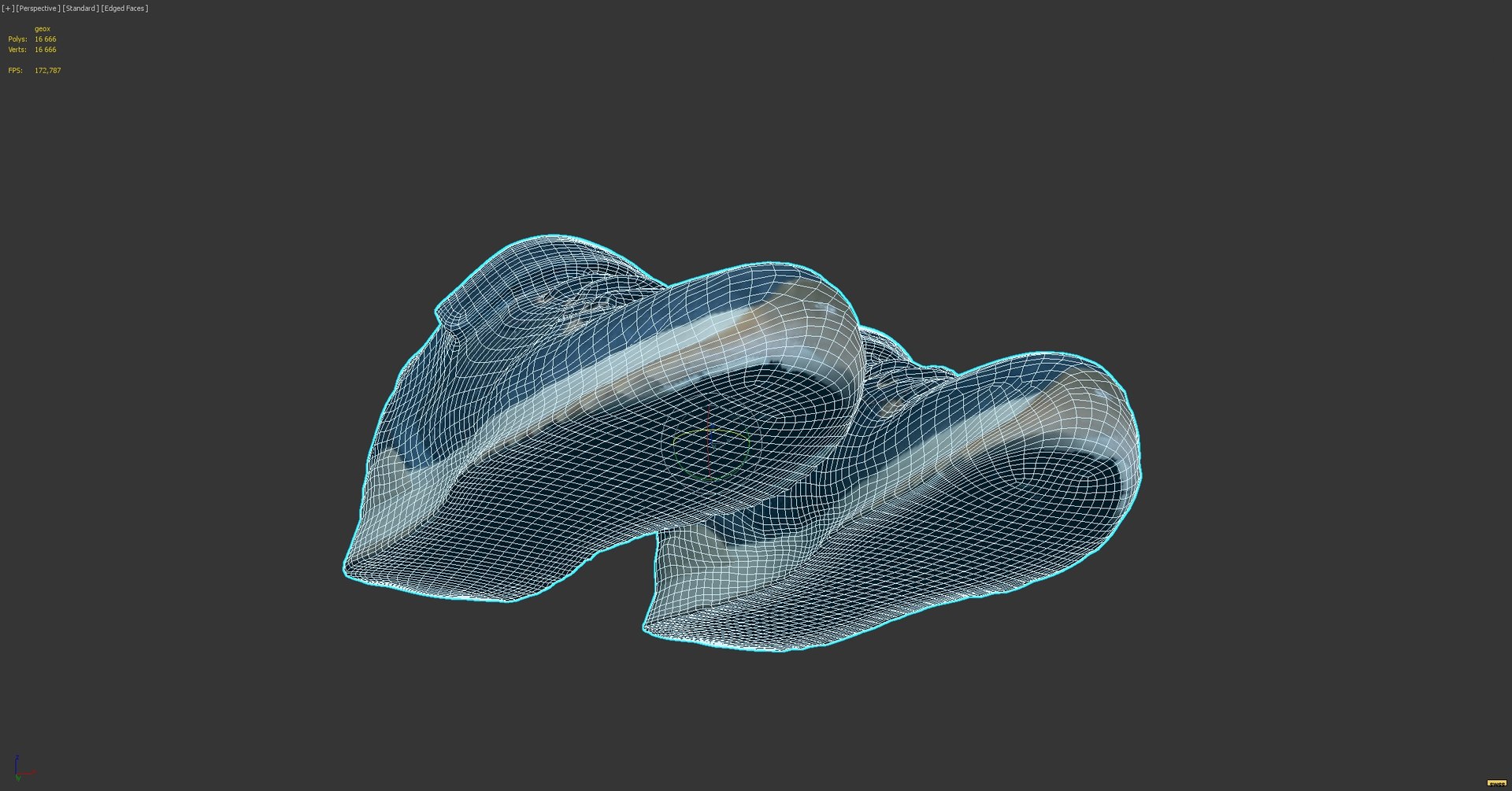 3D Model Retopology Geox Kids Sports Shoes - TurboSquid 1321572