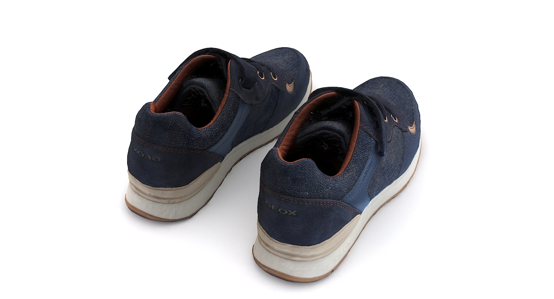 3D Model Retopology Geox Kids Sports Shoes - TurboSquid 1321572