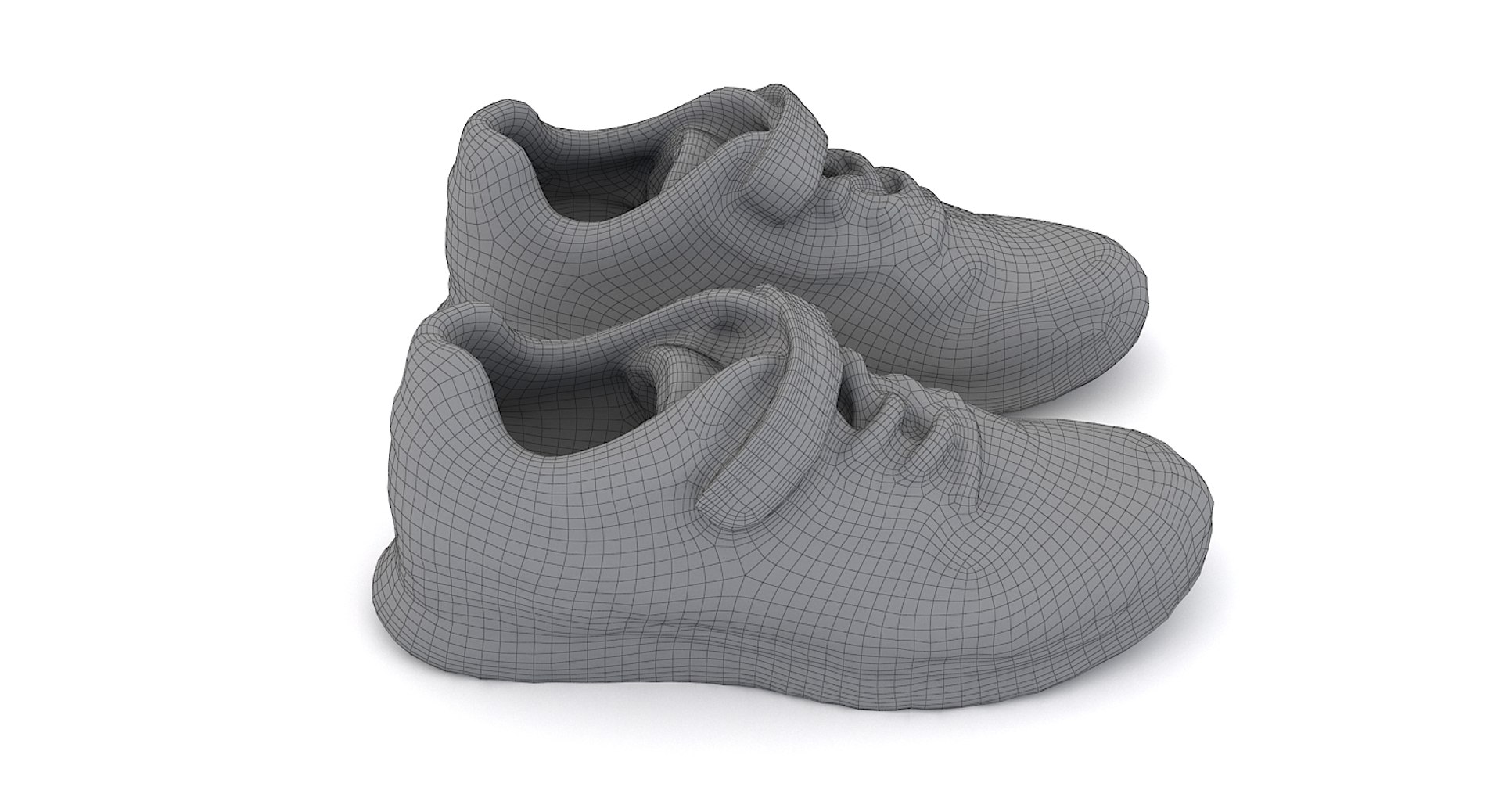 3D Model Retopology Geox Kids Sports Shoes - TurboSquid 1321572