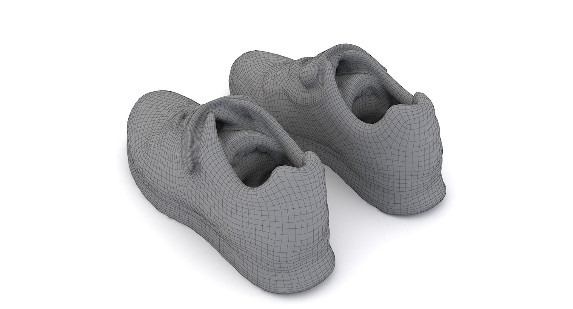 3D Model Retopology Geox Kids Sports Shoes - TurboSquid 1321572
