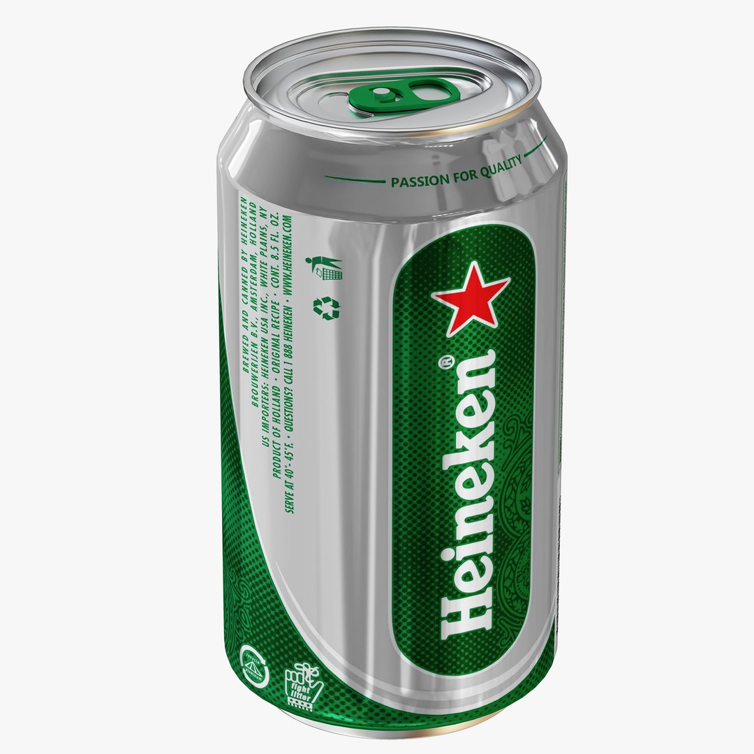 3D Model Beer Cold Drink Can Collection - TurboSquid 1790684