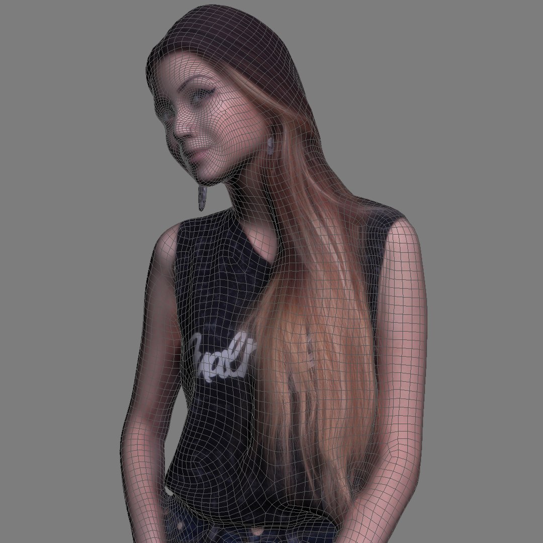 Realistic Human 3d Model