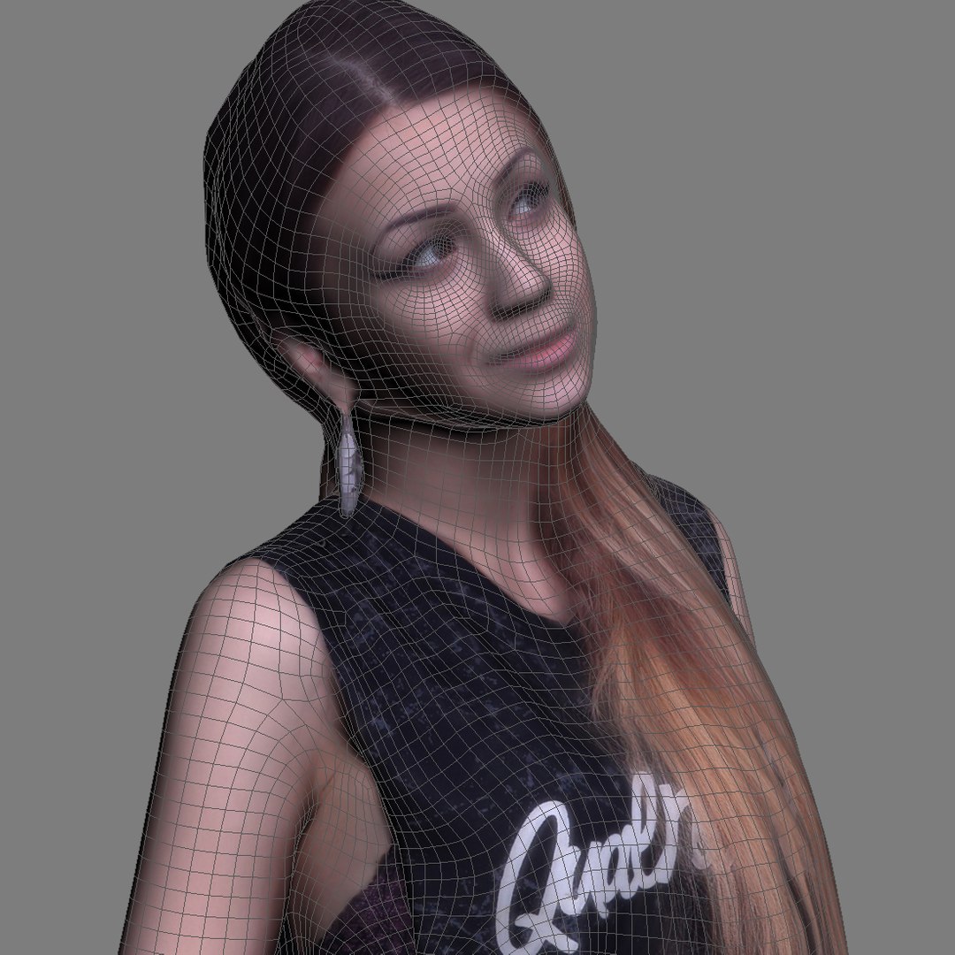 Realistic Human 3d Model