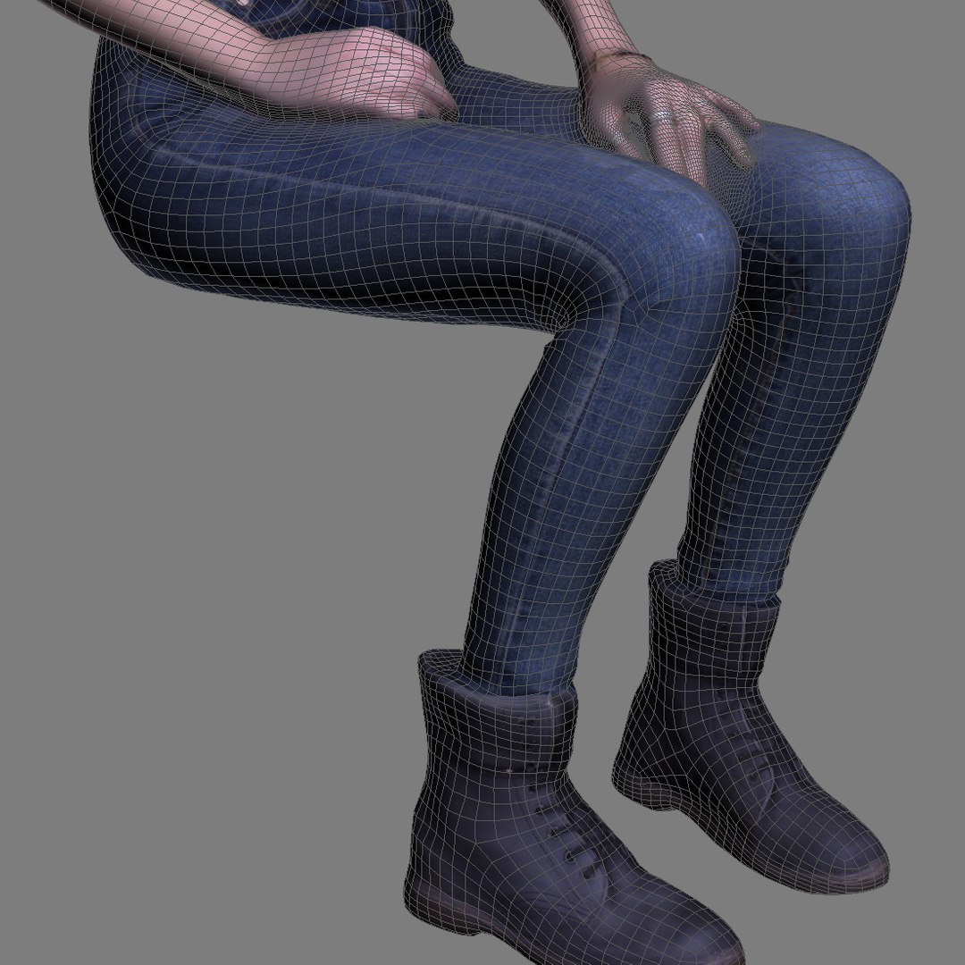 Realistic Human 3d Model