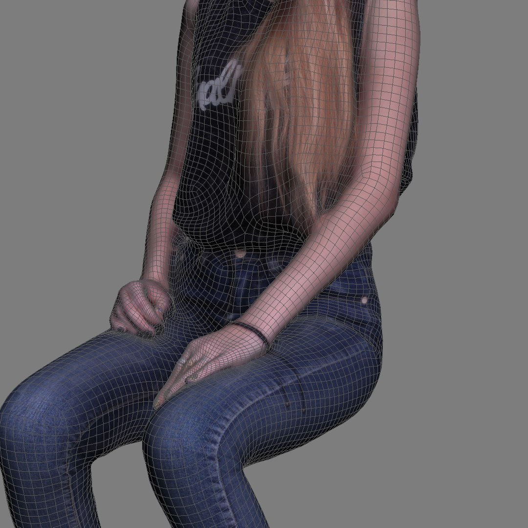 Realistic Human 3d Model