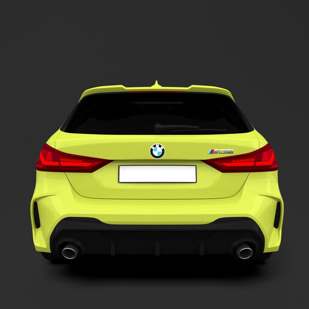 3D BMW M135i XDrive BMW 1 Model - TurboSquid 2397783