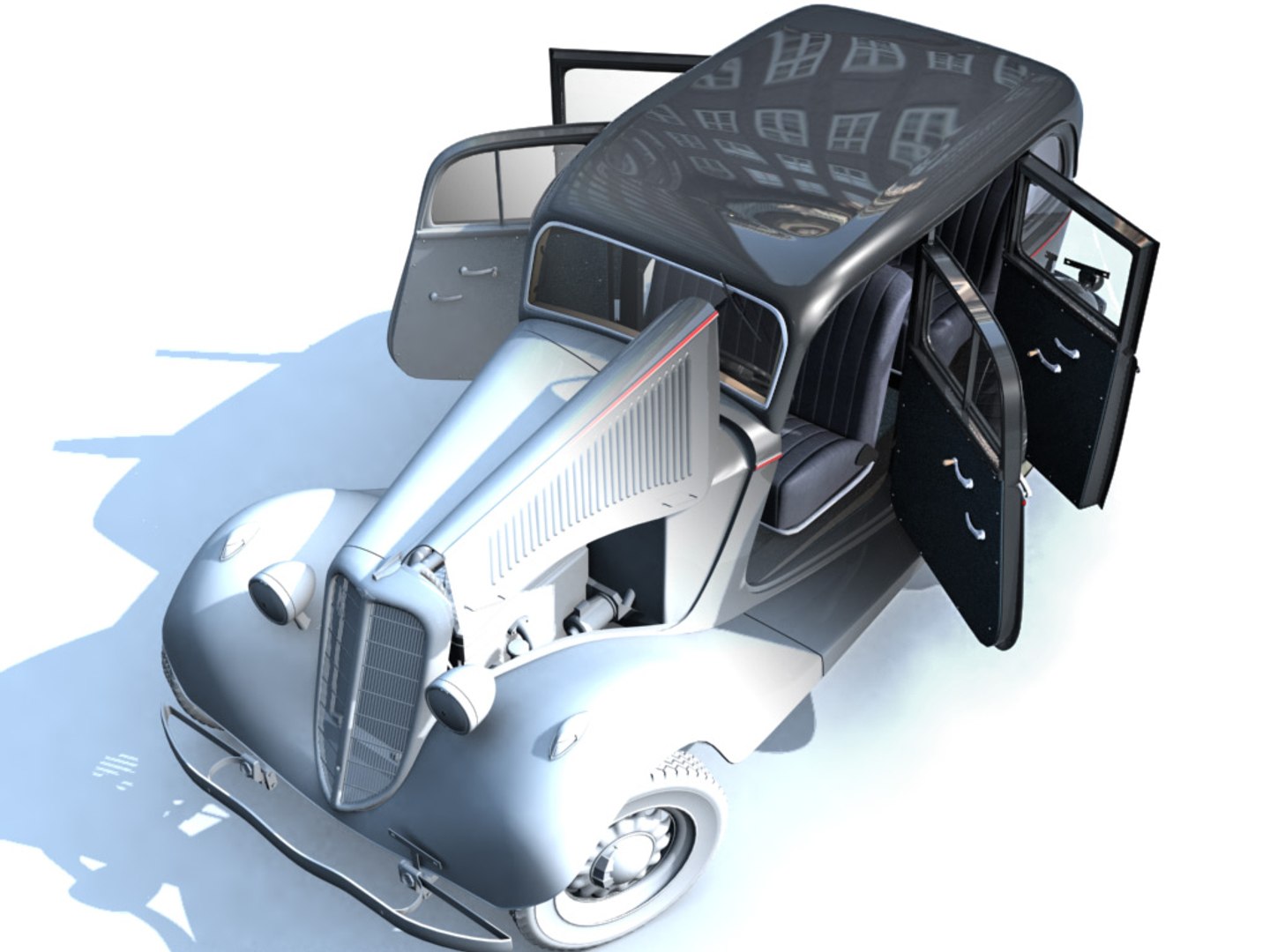 Classic Car 3d Model