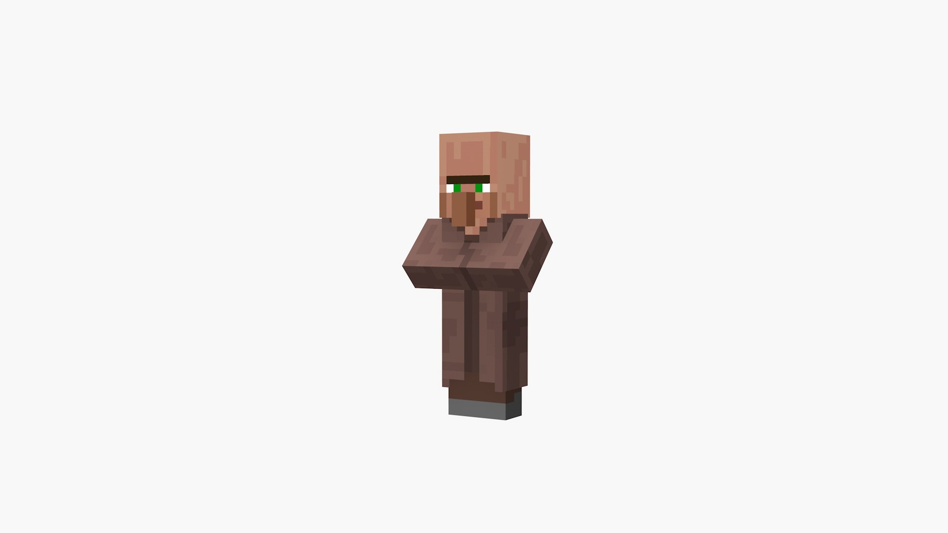 Minecraft Villager 3D - TurboSquid 1842690