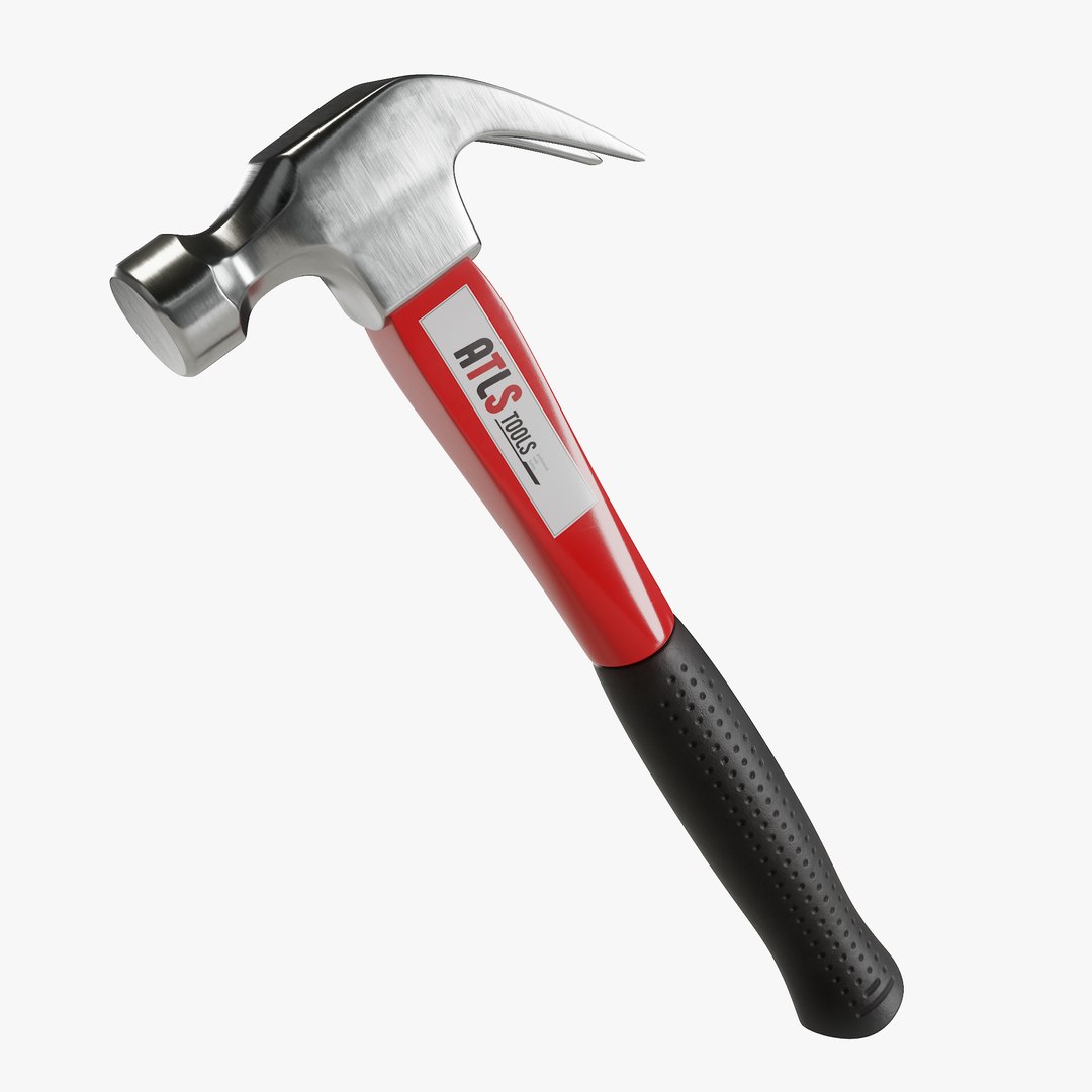 3D Modern Claw Hammer - TurboSquid 1723993