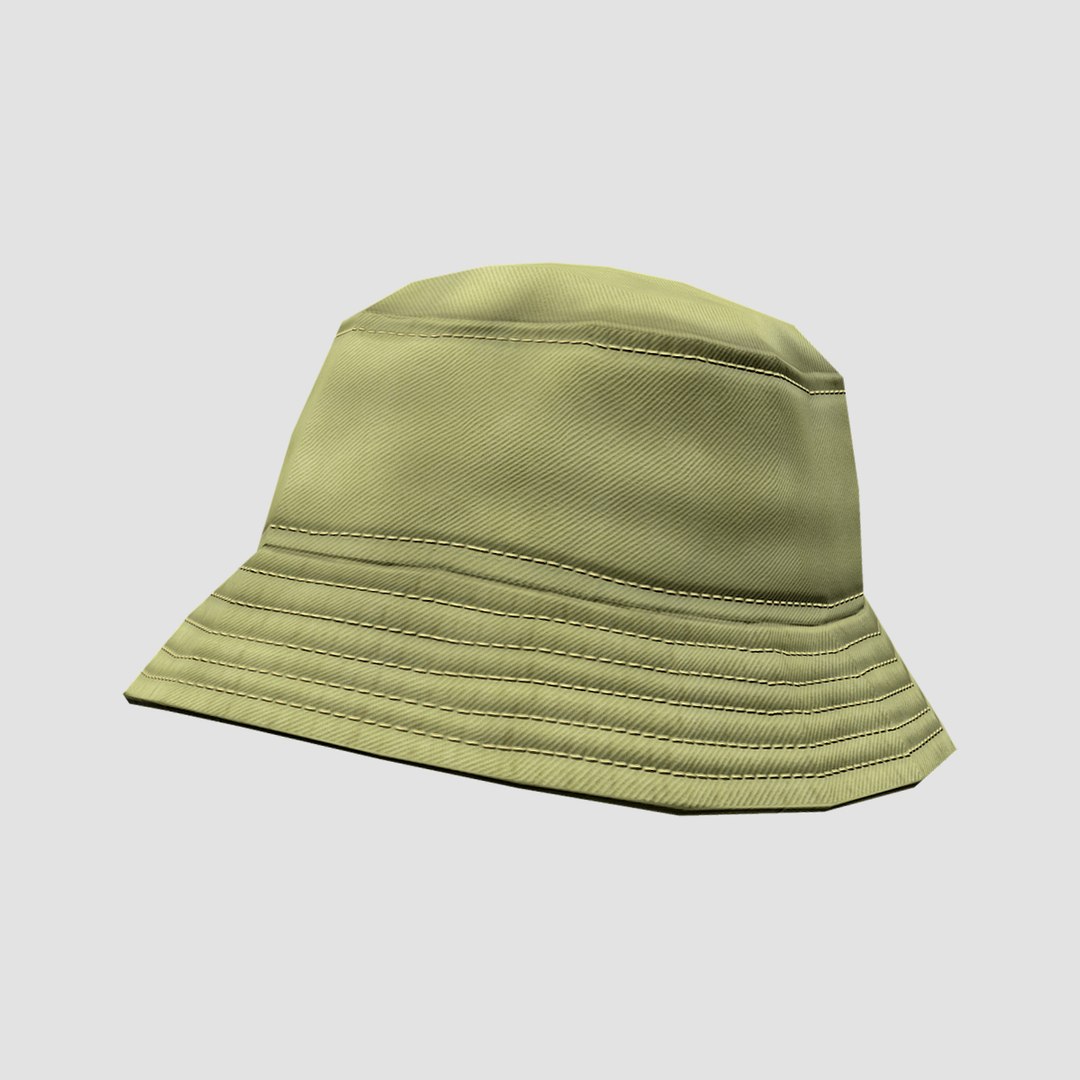 Bucket Hat 3D Model - TurboSquid 1606608