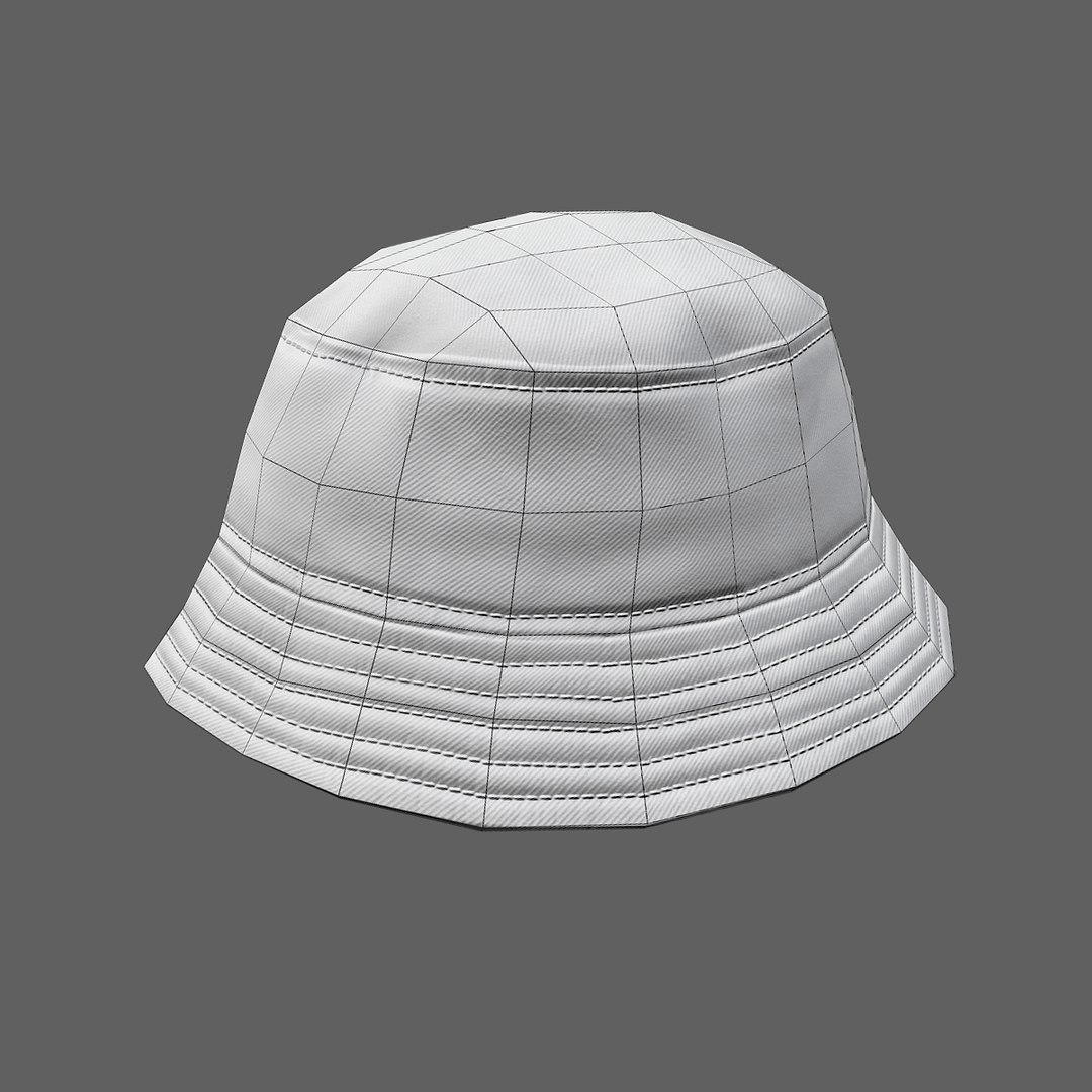 Bucket Hat 3D Model - TurboSquid 1606608