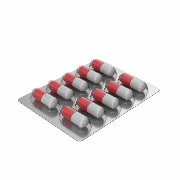 Pill Capsule Pack 3D 모델 - TurboSquid 1912284