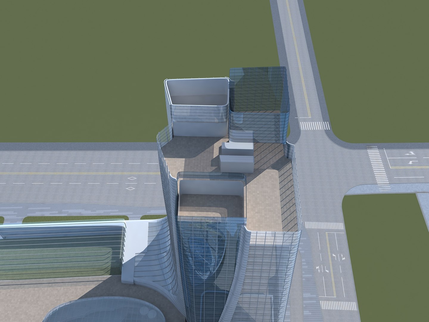 3D Cityscape 15 Model - TurboSquid 2075145