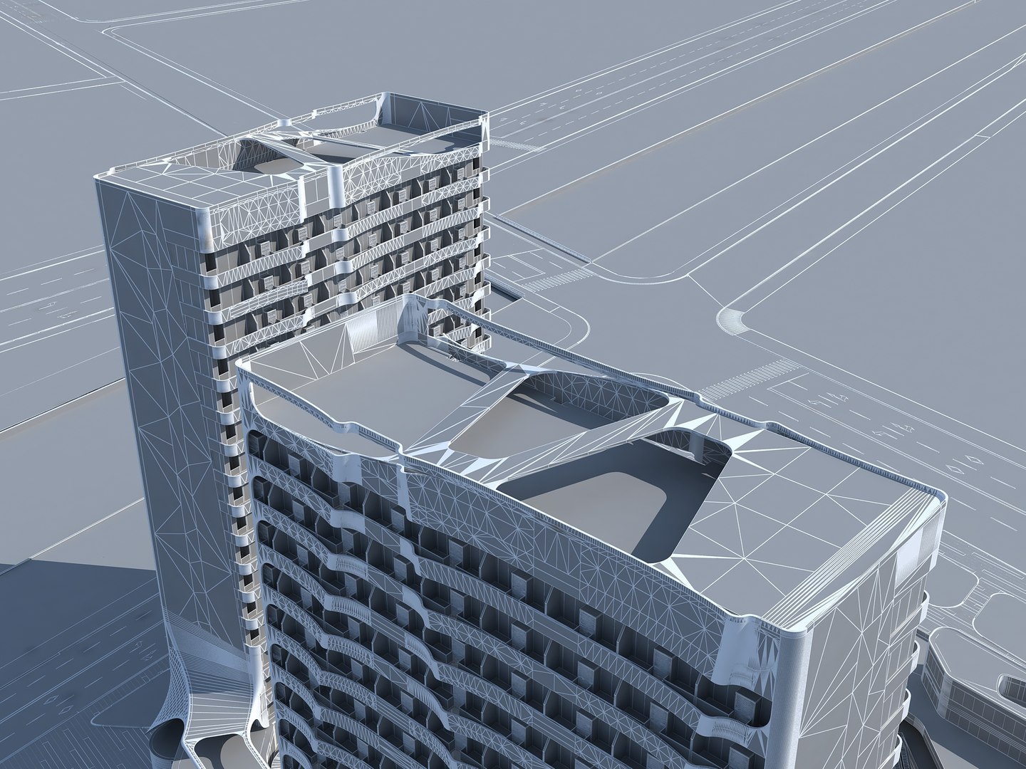 3D Cityscape 15 Model - TurboSquid 2075145