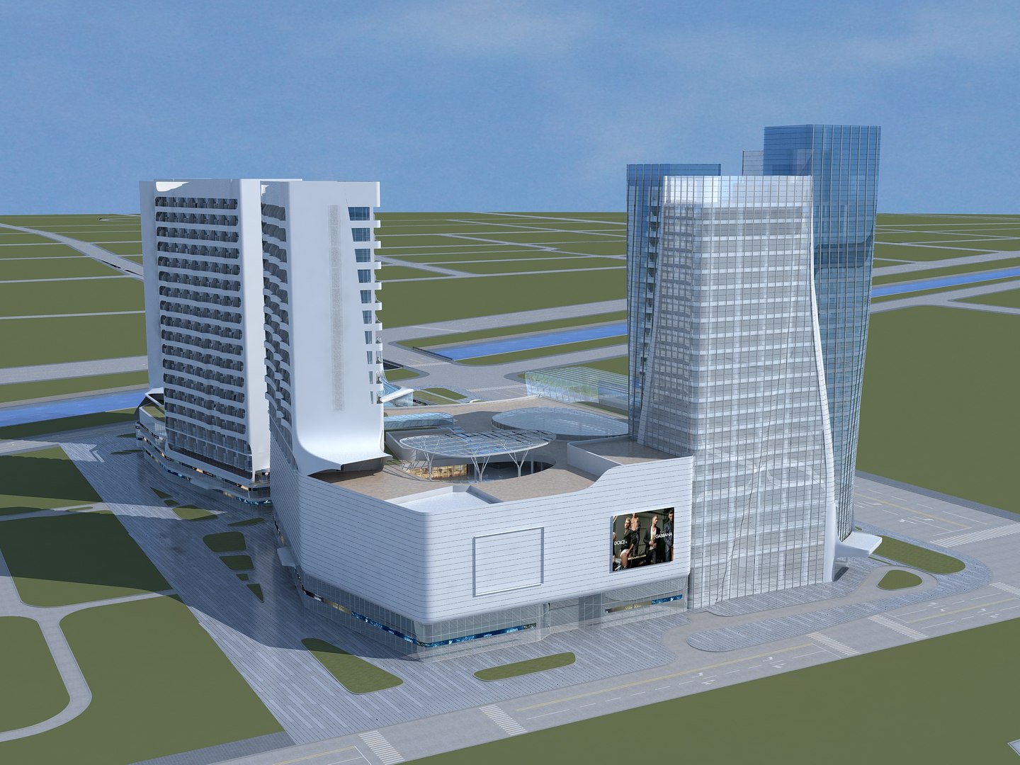 3D Cityscape 15 Model - TurboSquid 2075145