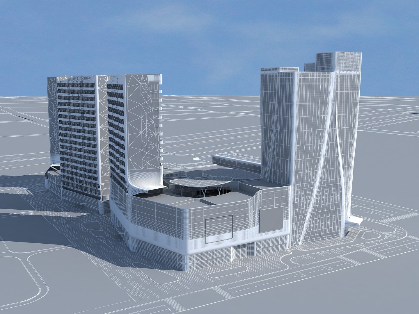 3D Cityscape 15 Model - TurboSquid 2075145