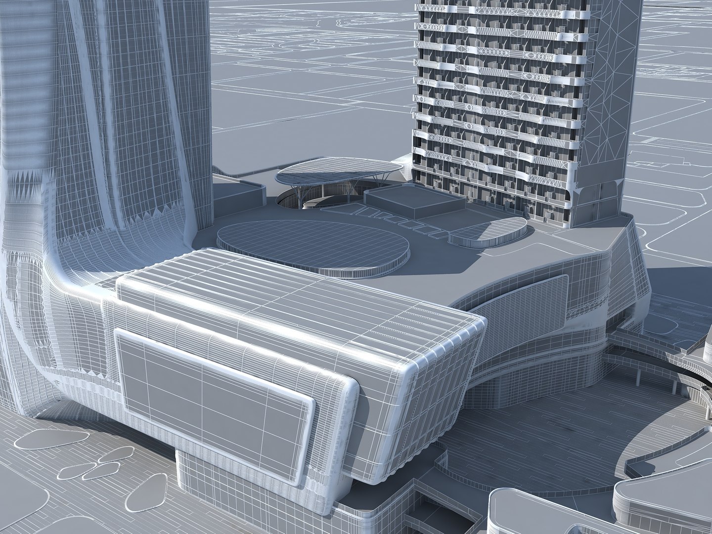 3D Cityscape 15 Model - TurboSquid 2075145