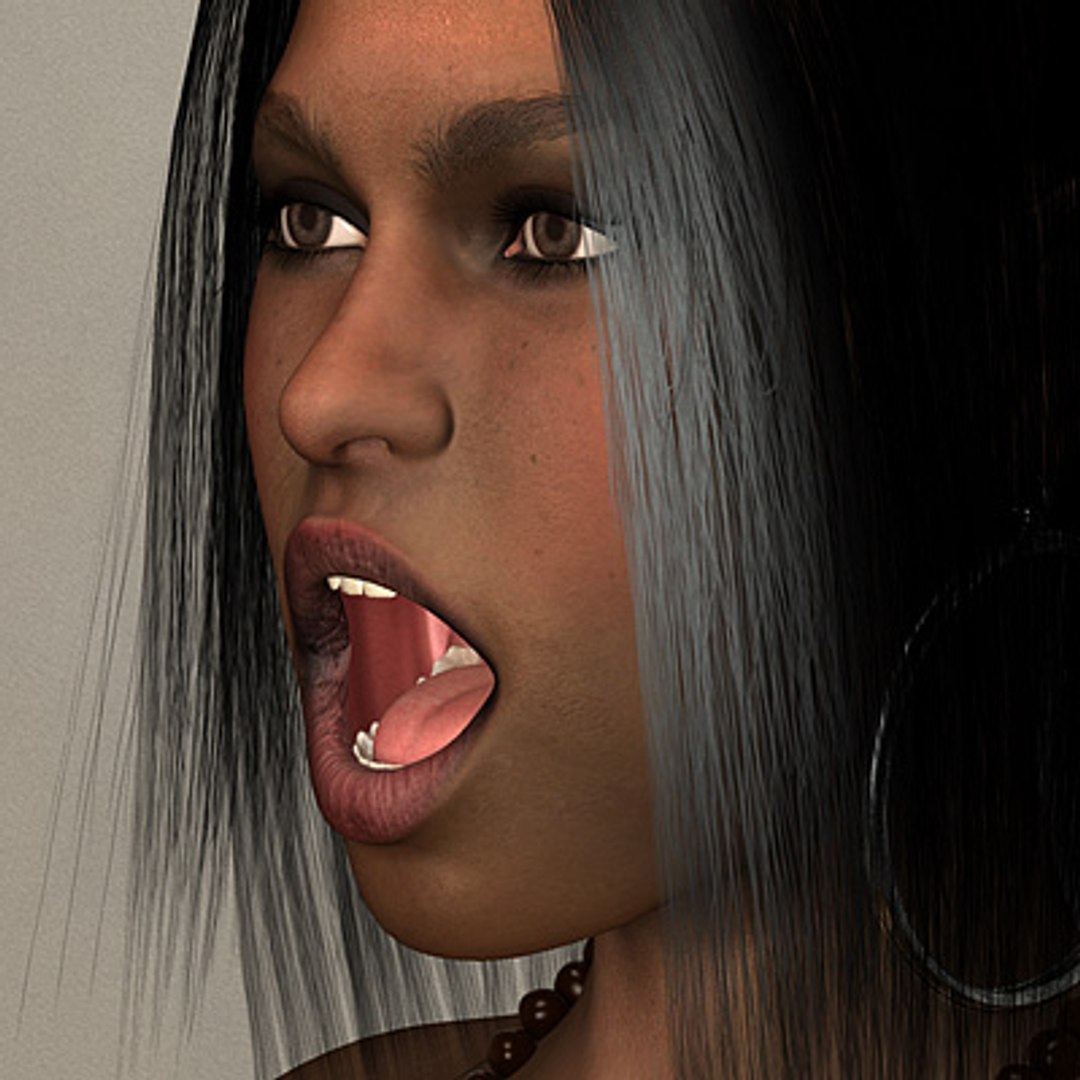 3d Model Berry Female Type Body