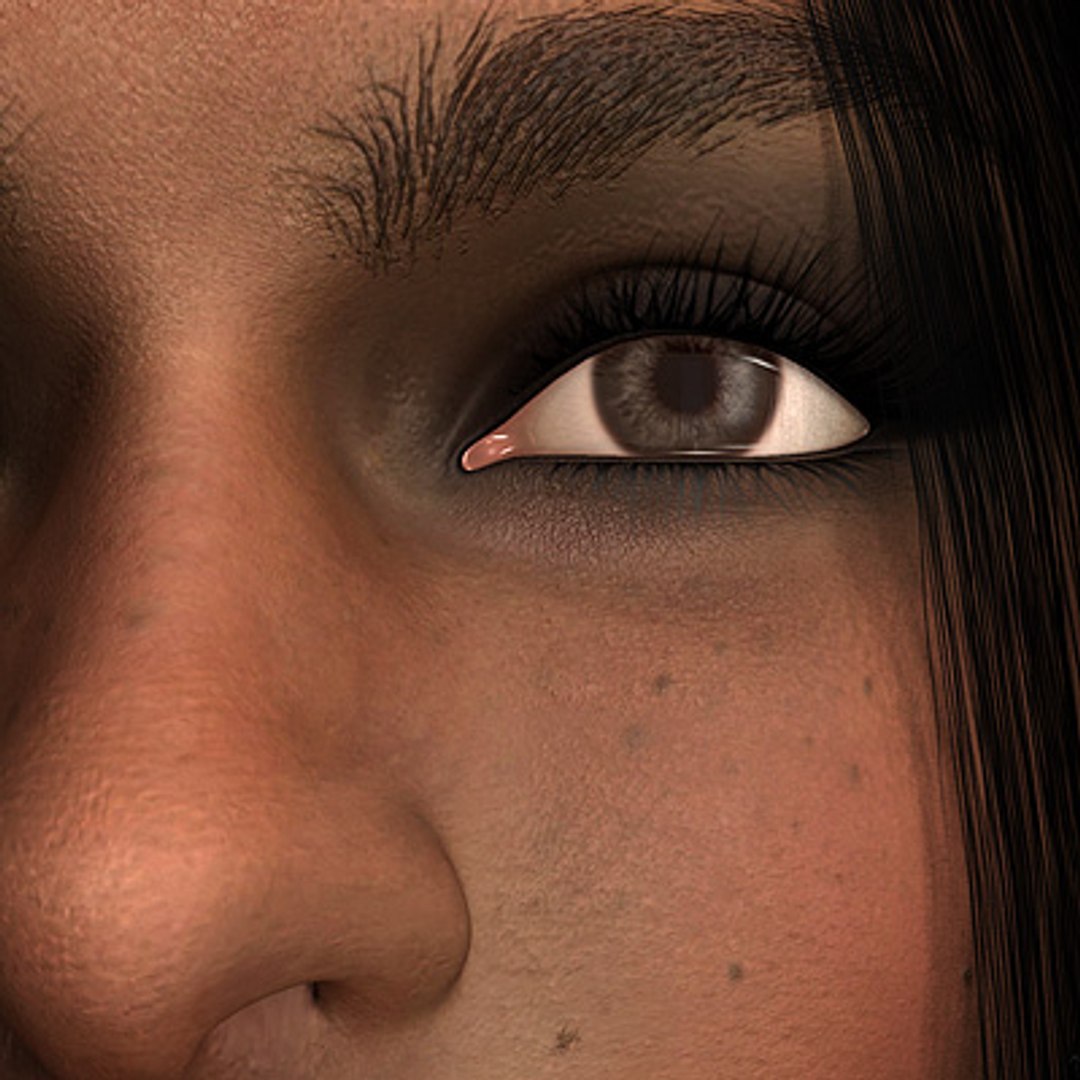 3d Model Berry Female Type Body