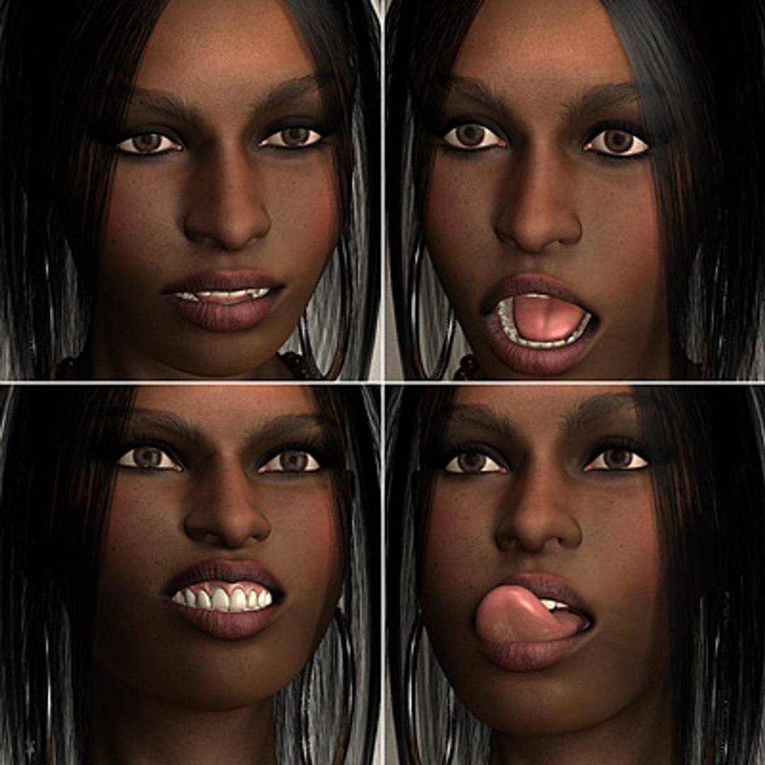 3d Model Berry Female Type Body