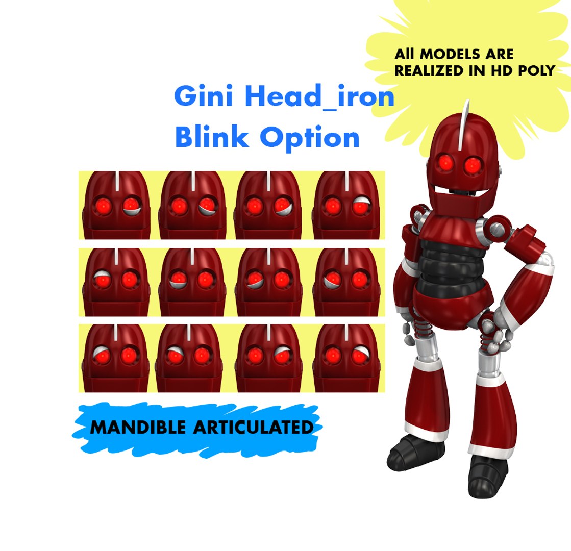 Gini Droid Complete 3d Model