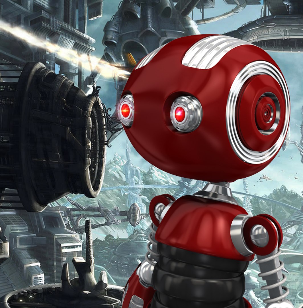 Gini Droid Complete 3d Model
