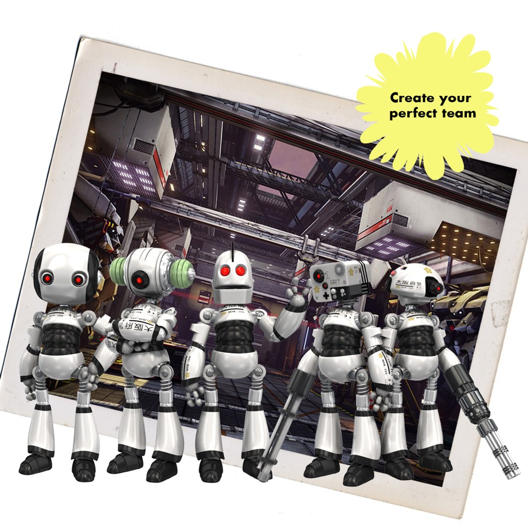 Gini Droid Complete 3d Model