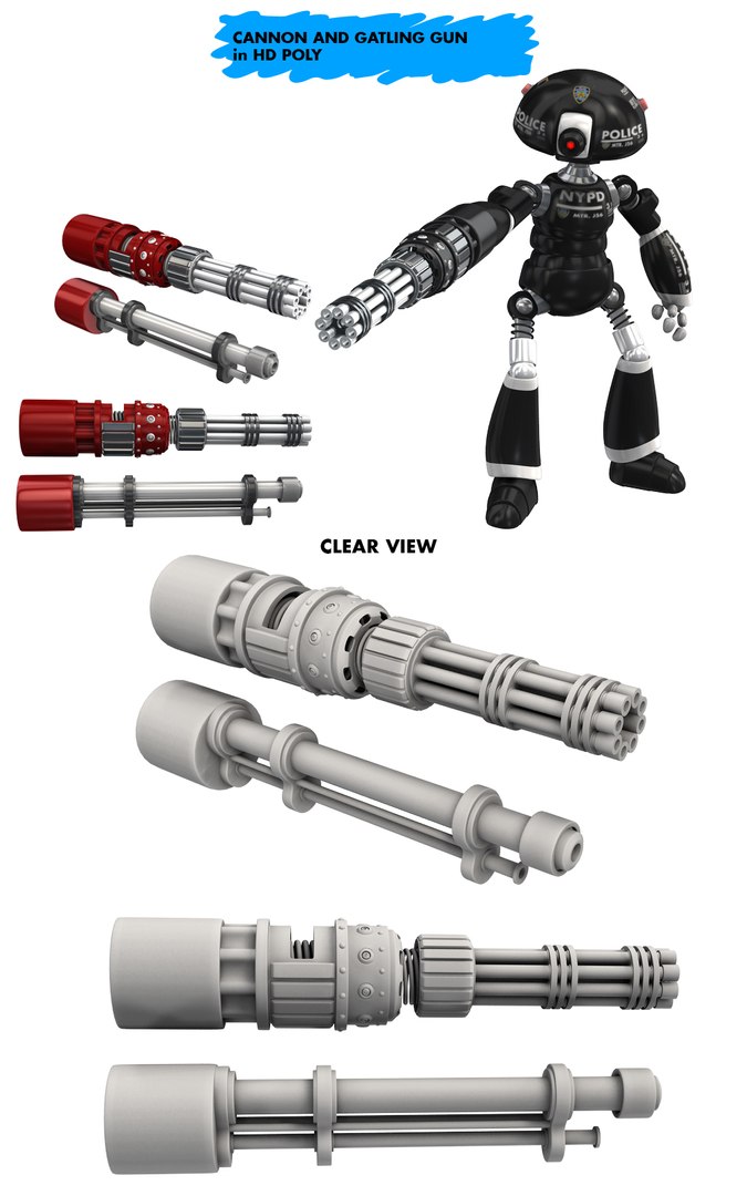 Gini Droid Complete 3d Model